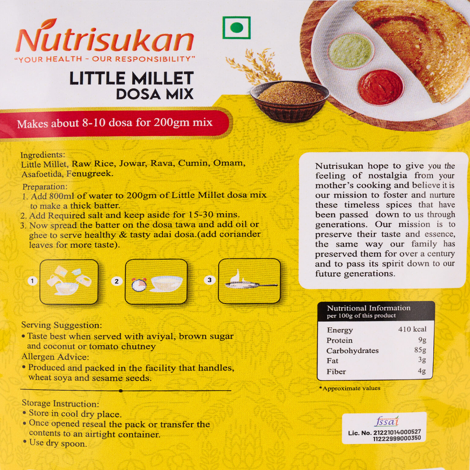 Nutrisukan Biotech | Herbal & Nutraceutical Solutions Little Millet ...